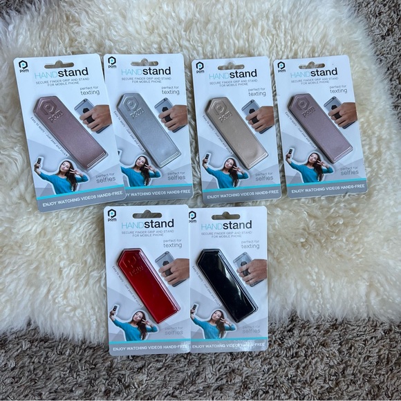 pom | Cell Phones & Accessories | Nwt Pom Handstand Phone Grip Stand ...